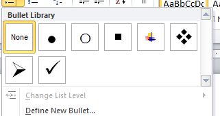 Fungsi dan Belajar Cara Menggunakan Bullets Numbering Pada Ms Word ...