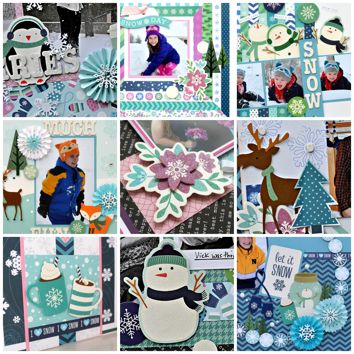 My Creative Scrapbook: January Kit Sneak Peeks