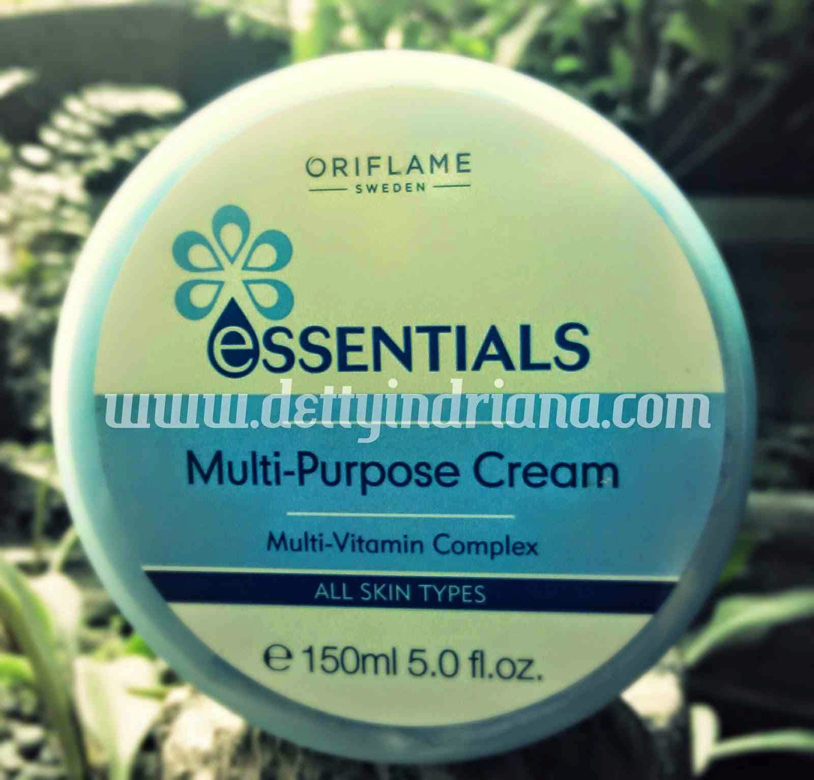 Essentials Multi-Purpose Cream | Oriflame ~ Rahasia Sukses Bubu Detty