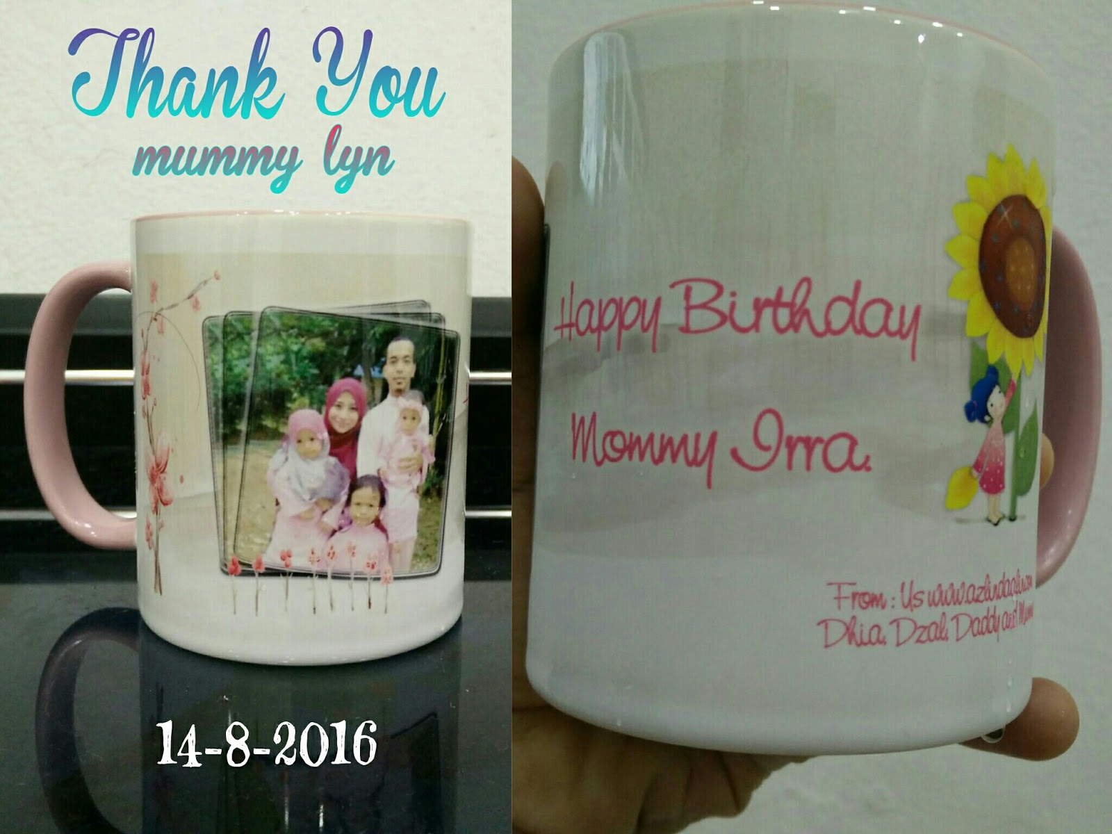 Mug custom-made gambar sendiri | irrayyan.com