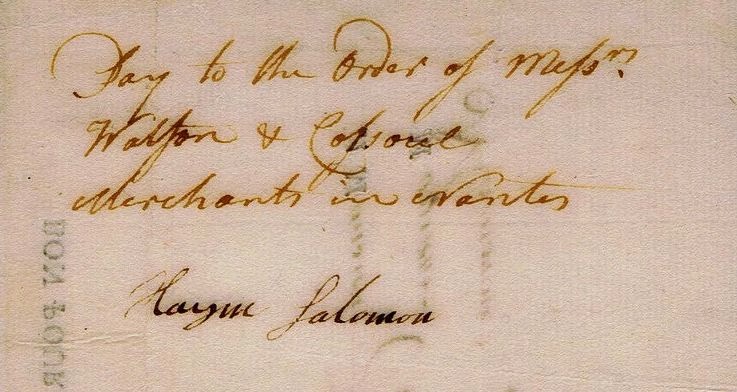 Middle East Facts: Haym Salomon 1740 - 1785 -- United States ...