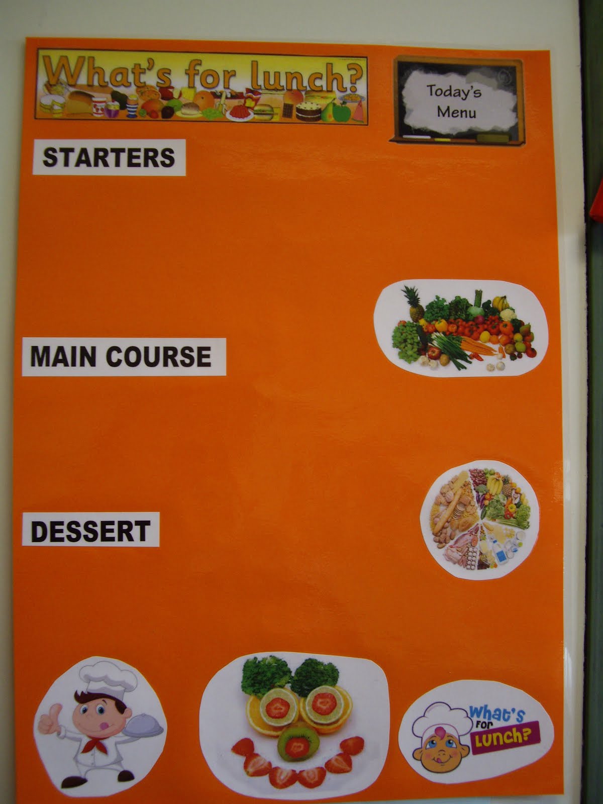 LEARNING TOGETHER: Classroom routines VII: What's for lunch?