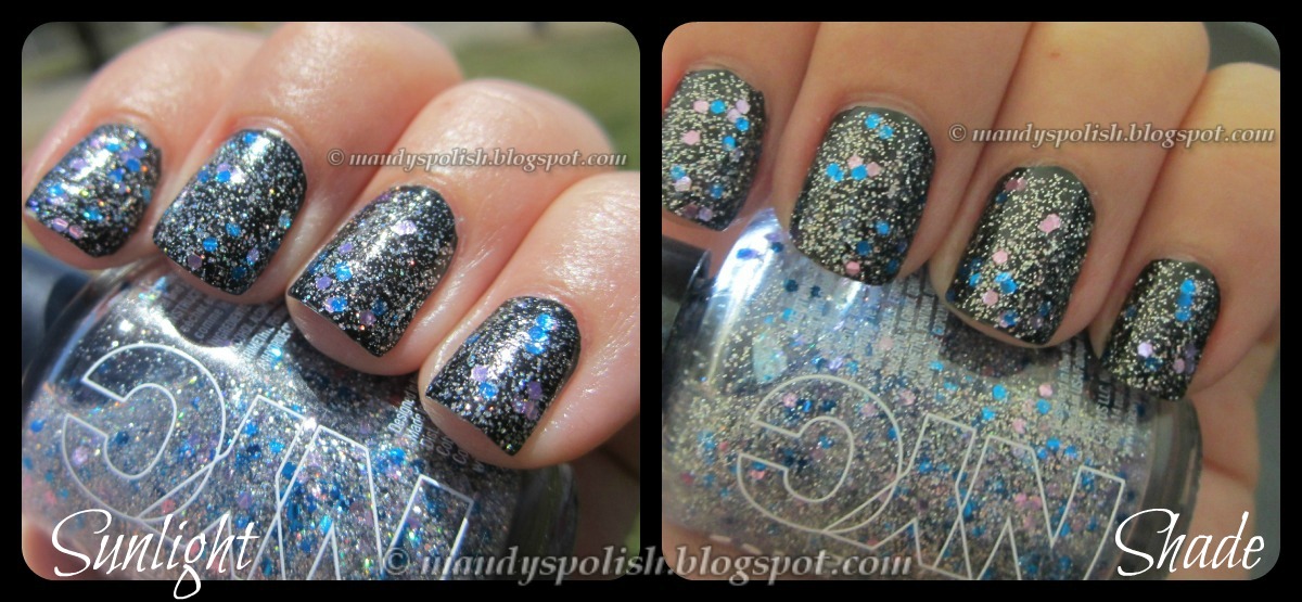 Mandy's Polish: NYC Starry Silver Glitter + Giveaway Winner