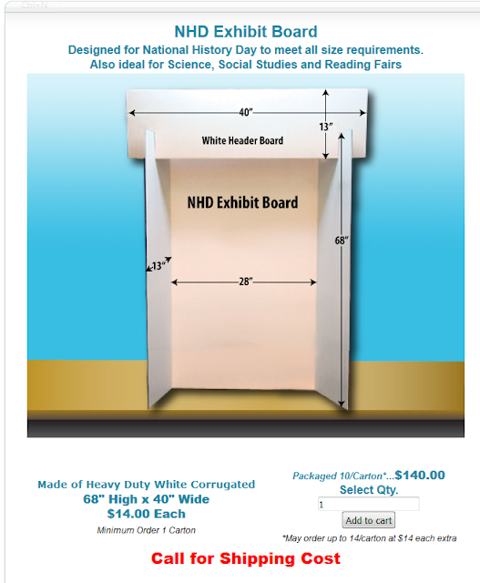 Mrs. Doughty's Class: NHD Exhibit Boards
