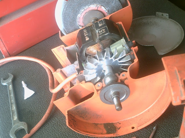 Bench Grinder Fan Repair | Greens and Machines