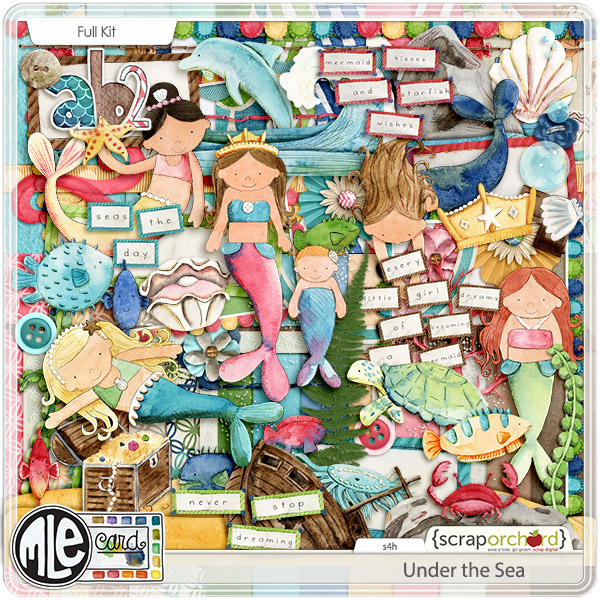 Scrapping life's memories: Under the Sea Collection, FWP & Freebie