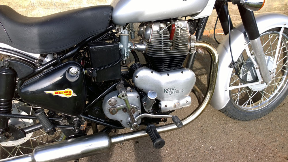 RoyalEnfields.com: Royal Enfield twin makes this Bullet go like a Meteor