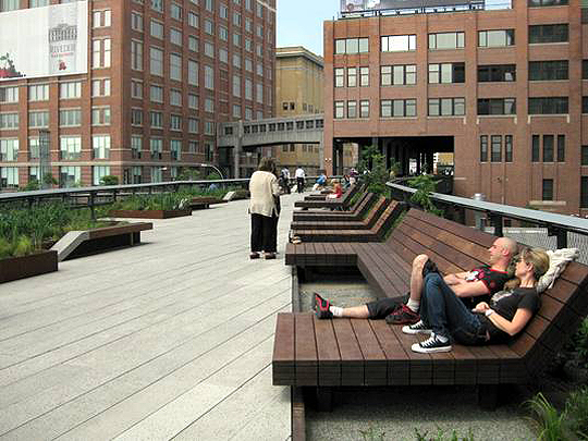 Verde Urbano: Parque High Line - James Corner Field Operations & Diller ...
