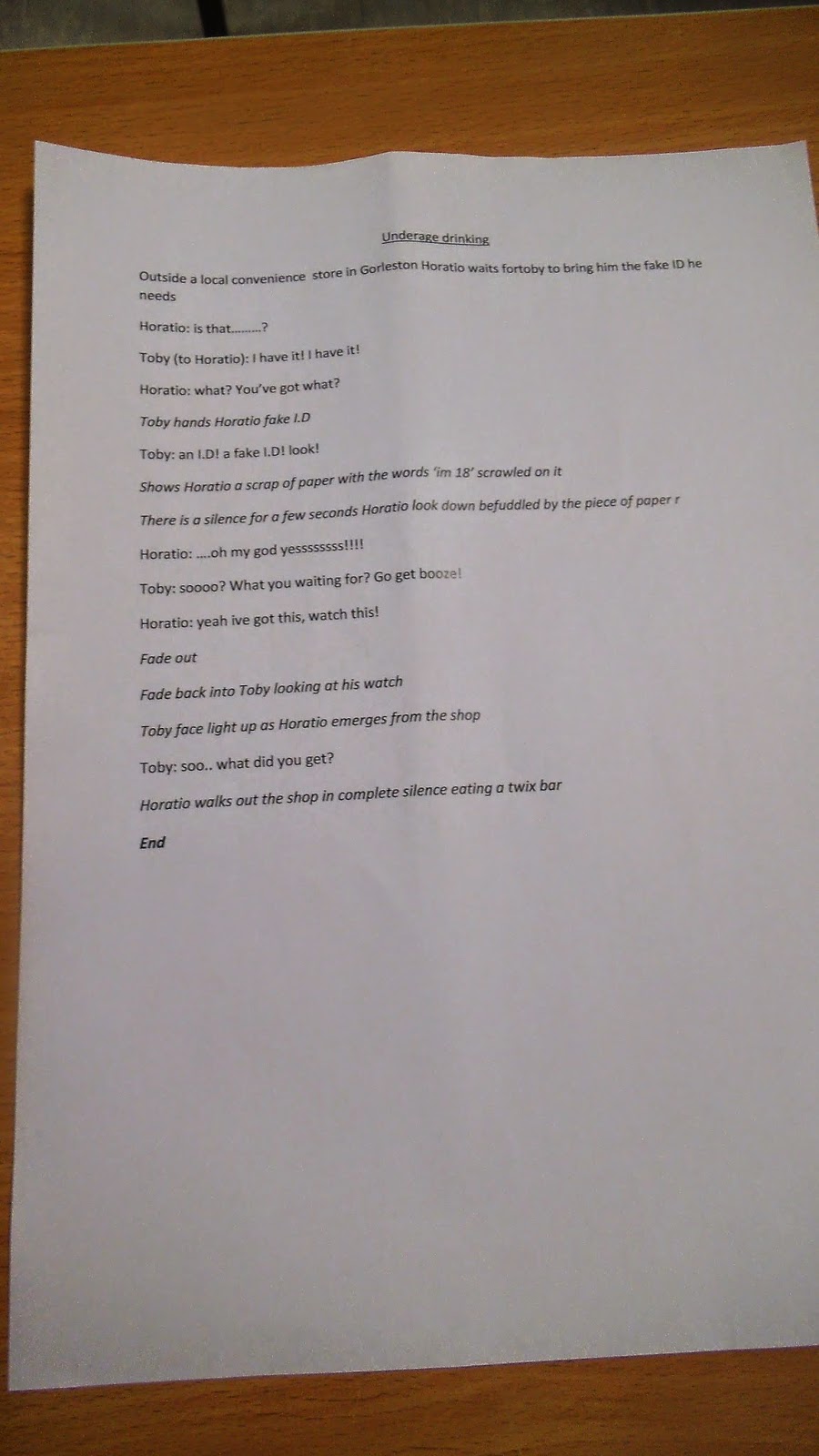 Toby Ives BTEC Media Blog 2014: November 2014