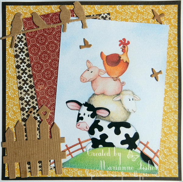 Marianne's Craftroom: On the farm