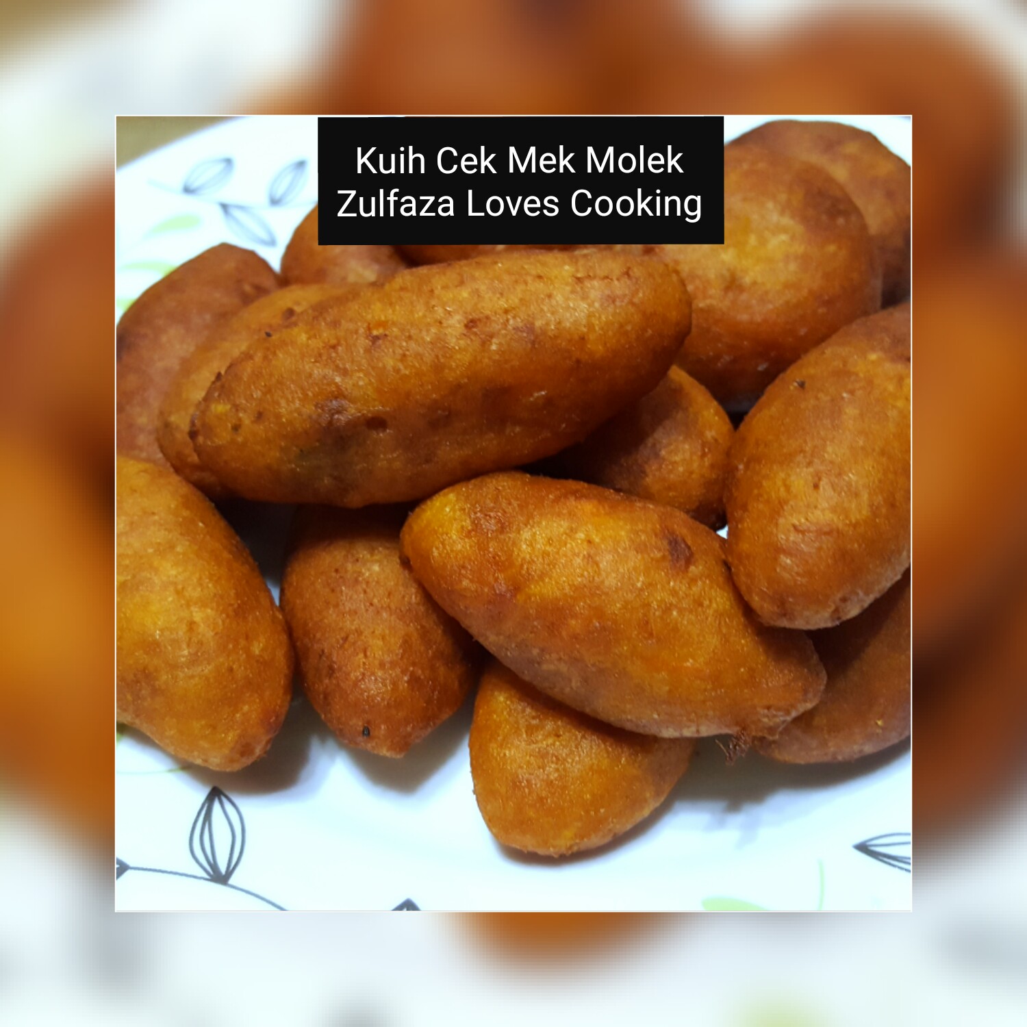 ZULFAZA LOVES COOKING: Kuih Cek Mek Molek