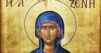 ORTHODOX CHRISTIANITY THEN AND NOW: The Skull of Saint Xenia of Rome