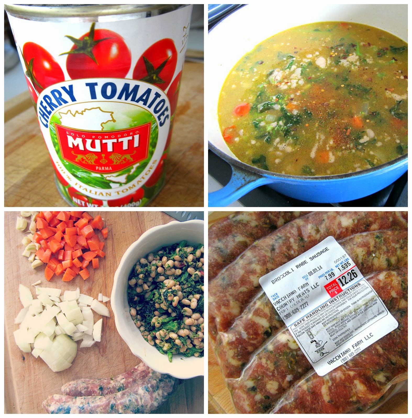 Bossy Soup: Broccoli Rabe, White Bean & Sausage