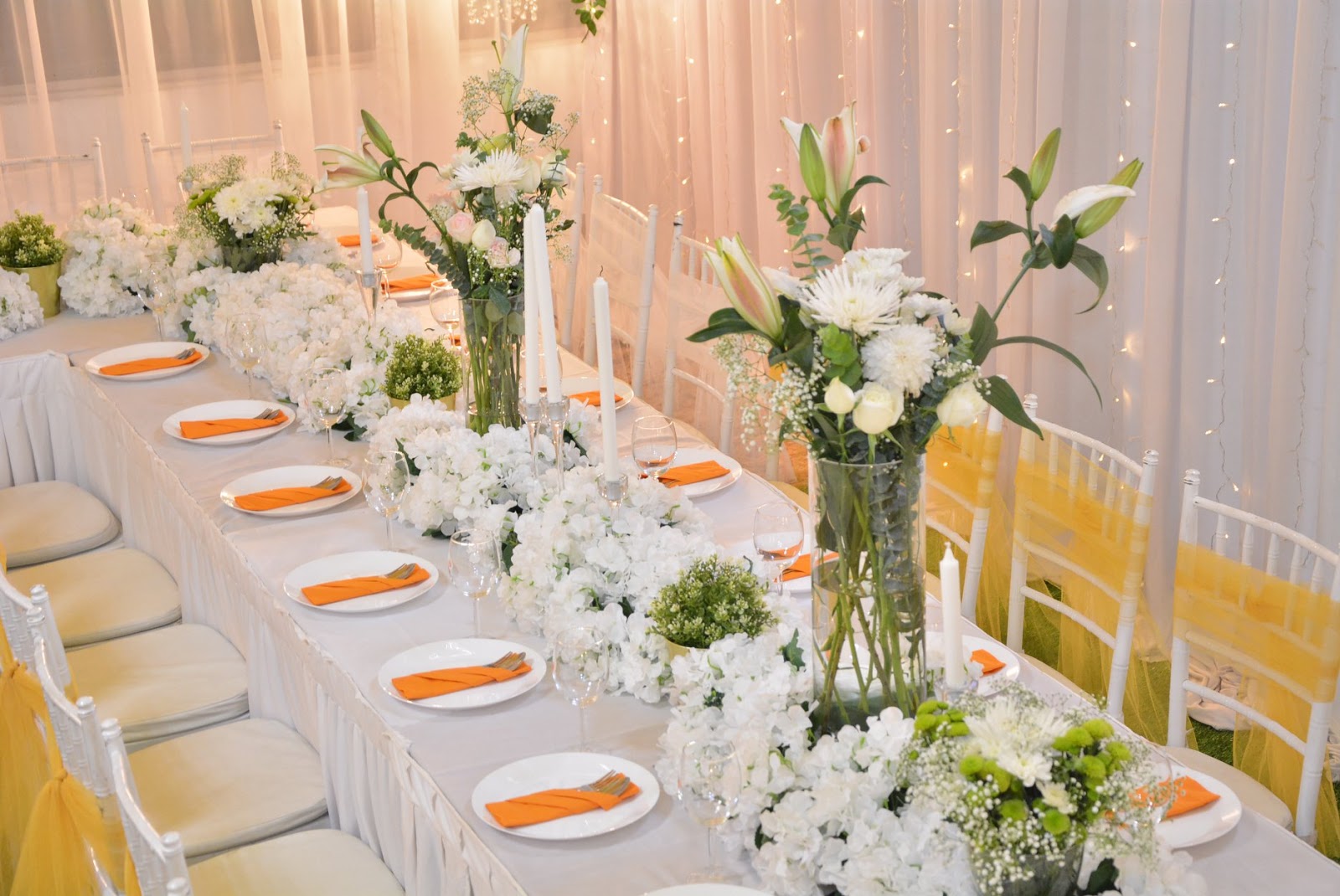 DEKORASI MEJA PENGANTIN DAN EVENT SPACE