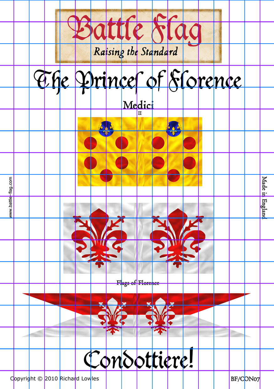 New 28mm Condottiere series of Wargame flags for the Italian City ...