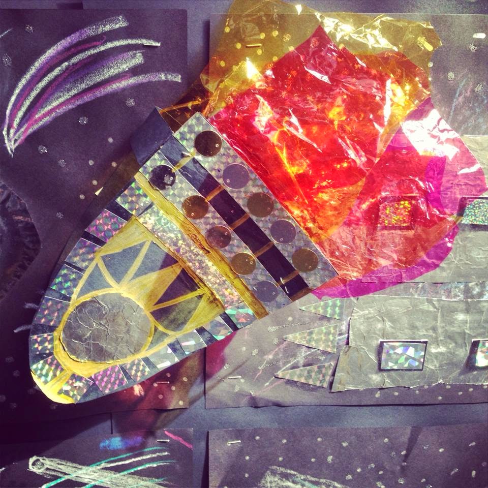 Visual Arts: Outer Space Display