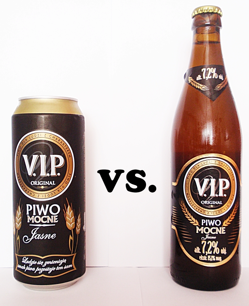 V.I.P. MOCNE Z BIEDRONKI - RÓŻNICE MIĘDZY PUSZKĄ A BUTELKĄ