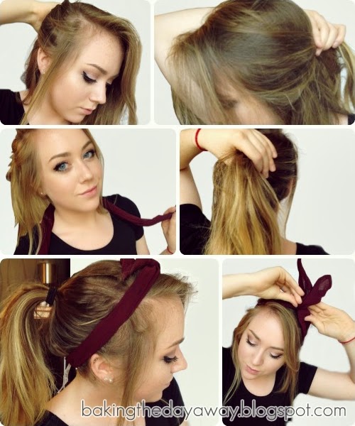 Model Populer 26+ Style Ikat Rambut Korea Simple