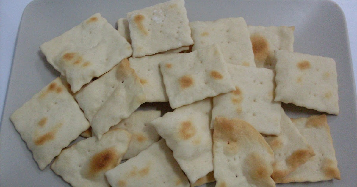 Galletas crackers (galletas de agua) | Mi mundo pinkcake
