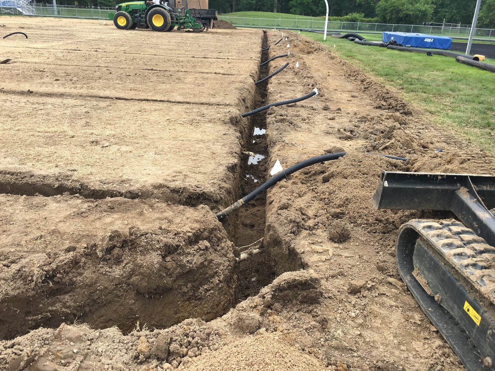 Smart Turf: Lafayette Central Catholic – Sand Channel Drainage ...