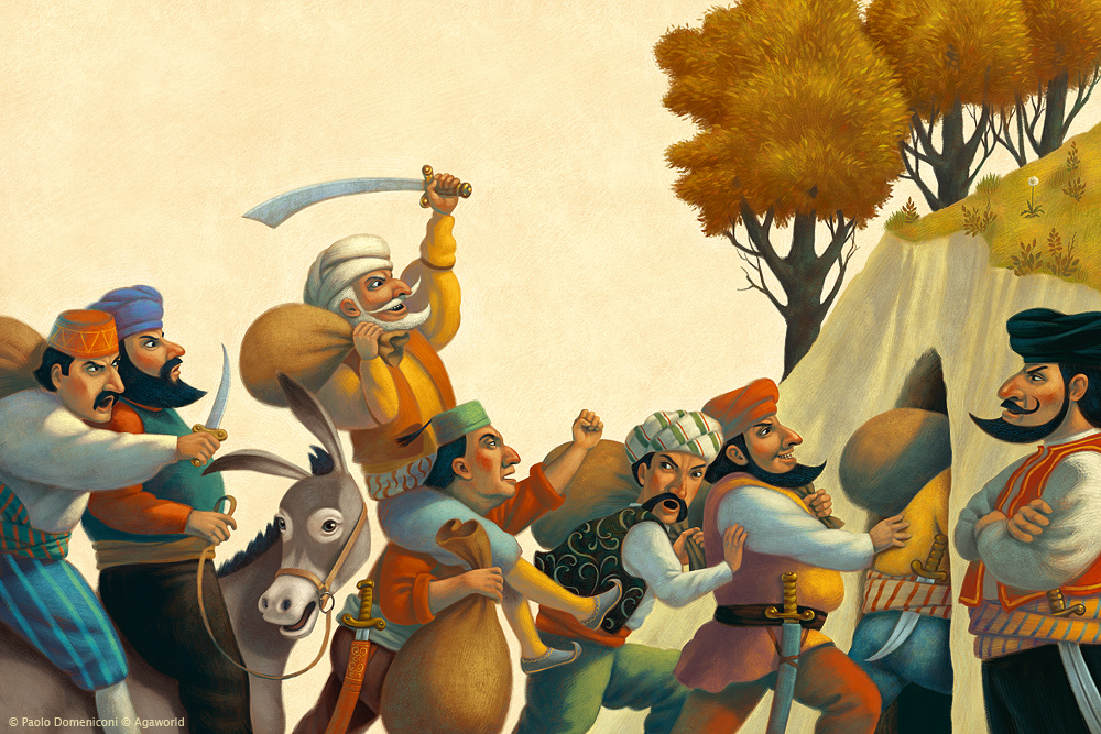 Kids World: Ali Baba And The Forty Thieves