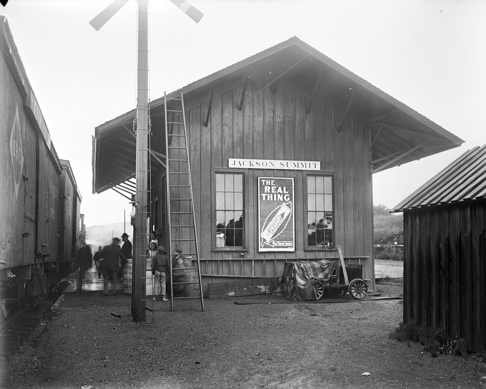 Vintage Railroad Pictures: Erie Railroad Stations, Circa 1910