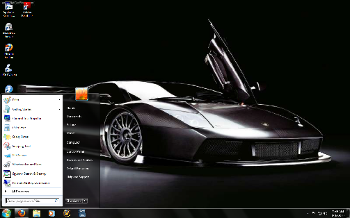 Cars View: Classic Car Windows 7 Theme