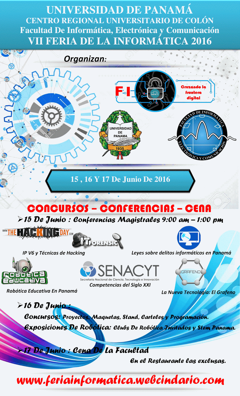 AFICHE VII FERIA DE LA INFORMÁTICA | Feria De La Informática 2017