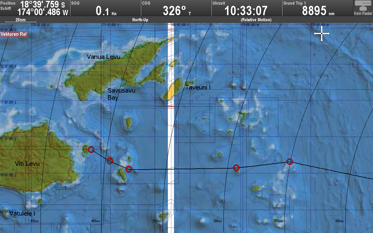 Martina und Florian segeln um die Welt: ÜBERFAHRT FIJI TEIL 1