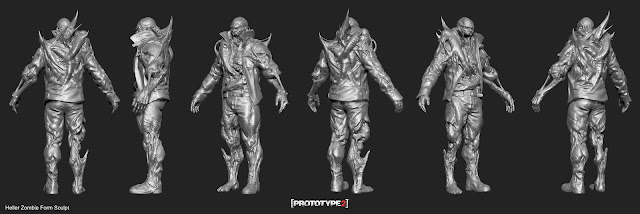 Adam Scott - 3d Character Artist: Prototype 2 - Playable DLC Models