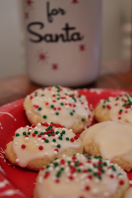 8. Mini Holiday Lemon Ricotta Cookies