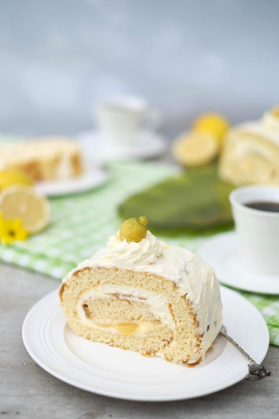 Zitronen-Sahne Rolle | Marion's Kaffeeklatsch