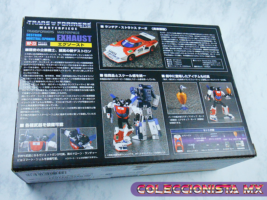 Transformers Masterpiece MP-23 Exhaust - Parte 2 - Coleccionista MX