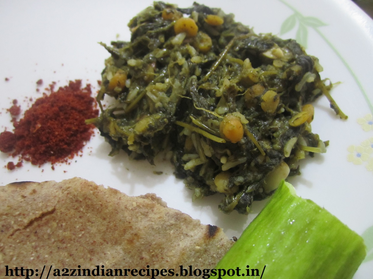 a2zindianrecipes: Ambat Chuka / Green Sorrel Bhaji