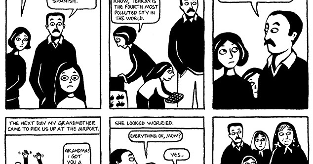 Read Persepolis 1, Section 10: The Trip, Page 76