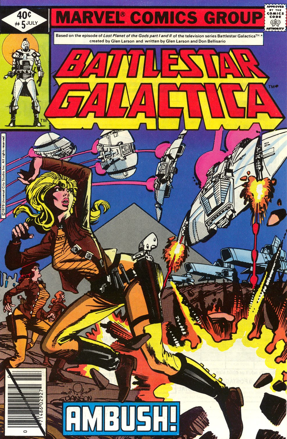 STARLOGGED - GEEK MEDIA AGAIN: 1978: BATTLESTAR GALACTICA: THE MARVEL ...