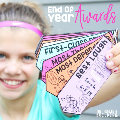 Giving End of the Year Awards to Your Students