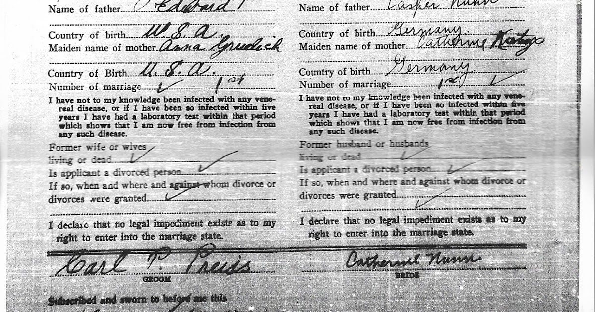 Growing up in Willow Creek: The marriage of Carl Paul Preiss and Kate Nunn