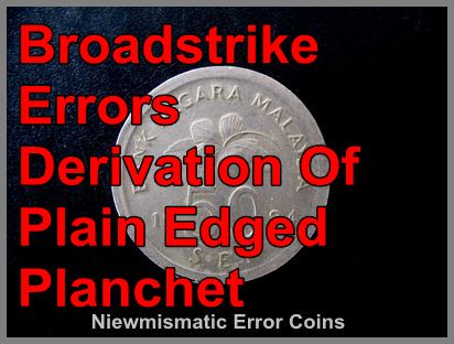 1994 50 CENTS BROADSTRIKE ERROS | Error coins