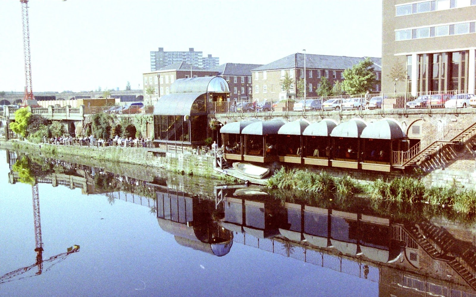 Andrew Simpson: The Mark Addy in happier times ............. pictures ...