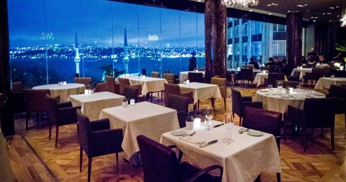 Topaz Restaurant in Istanbul, Turkey
