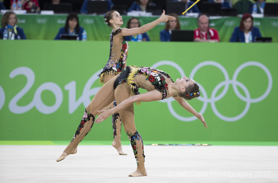 Jeff Cable's Blog: Rhythmic gymnastics - Trying something different again