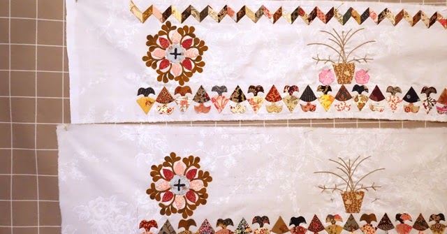 Esther's Design Blog: WOW: Love Entwined Border Progress