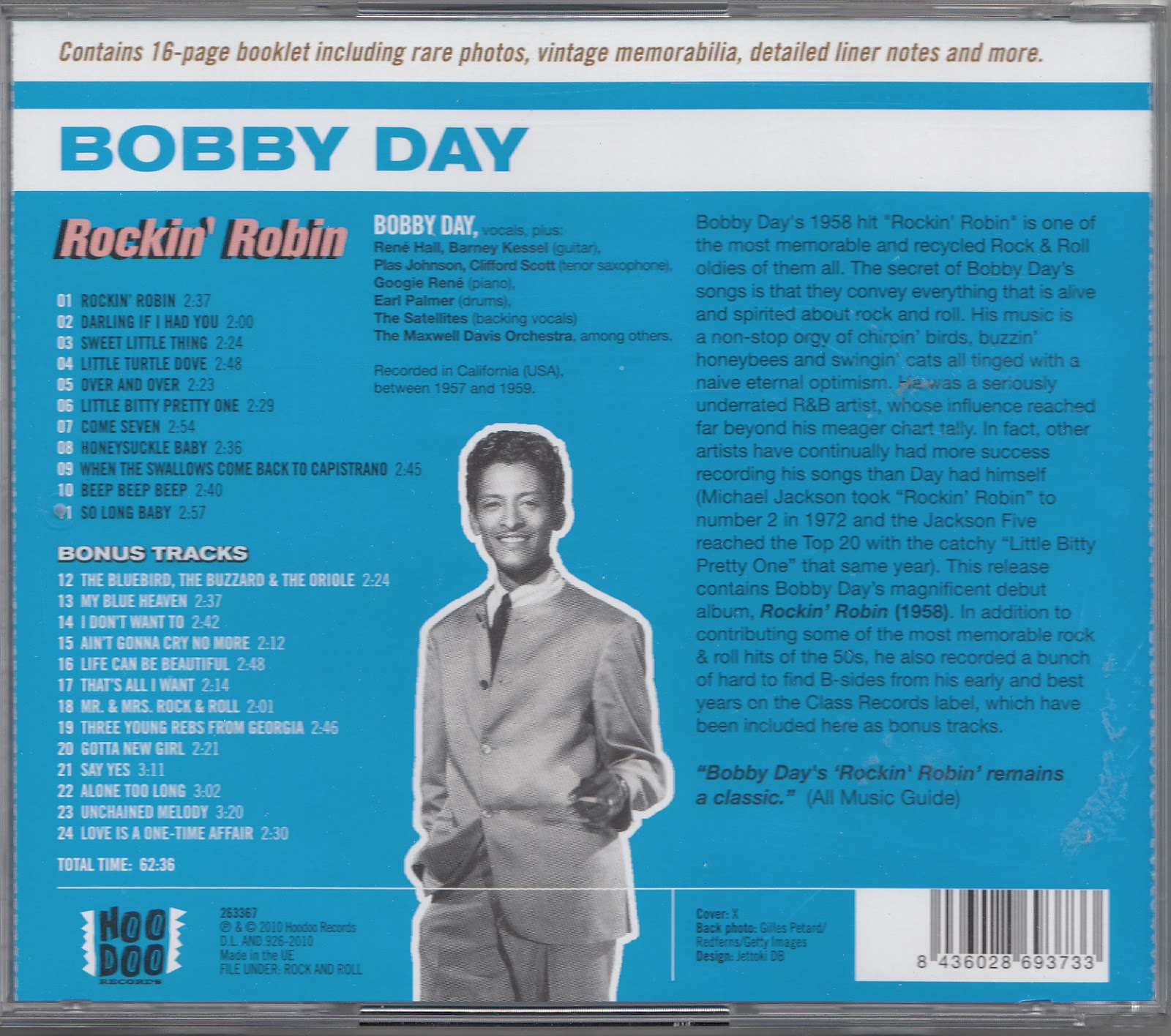 Rock 'n' roll is here to stay: Bobby Day - Rockin' Robin