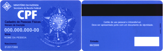 Rotolando Verso Sud: Brasile: CPF per cittadini stranieri