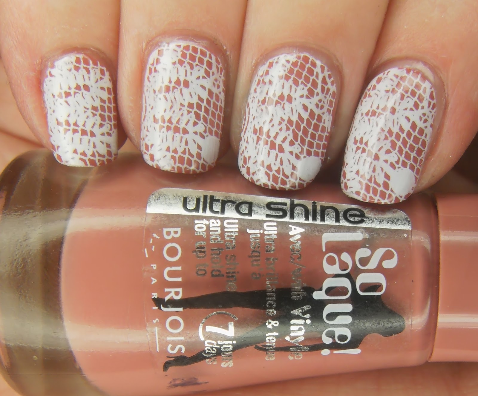 SpecialGirl Nails: Net Curtain Nails