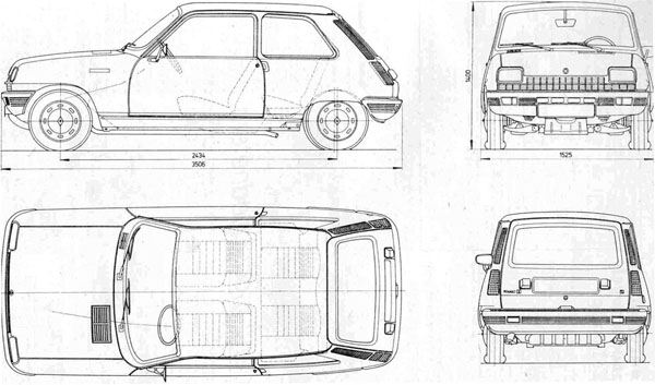 3D Strokes: Stroke 55 - Renault 5