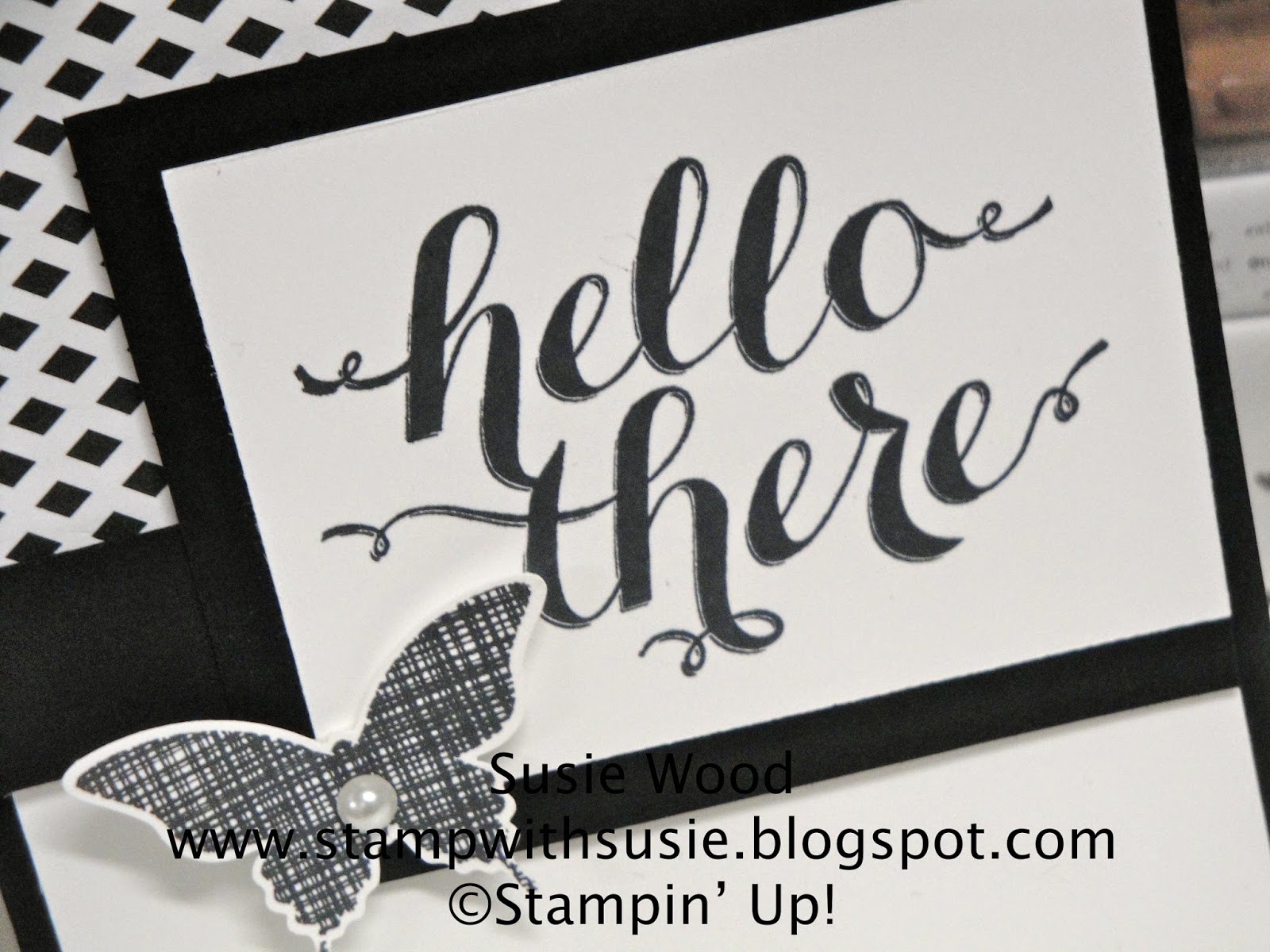 Stamp with Susie: Hello There!