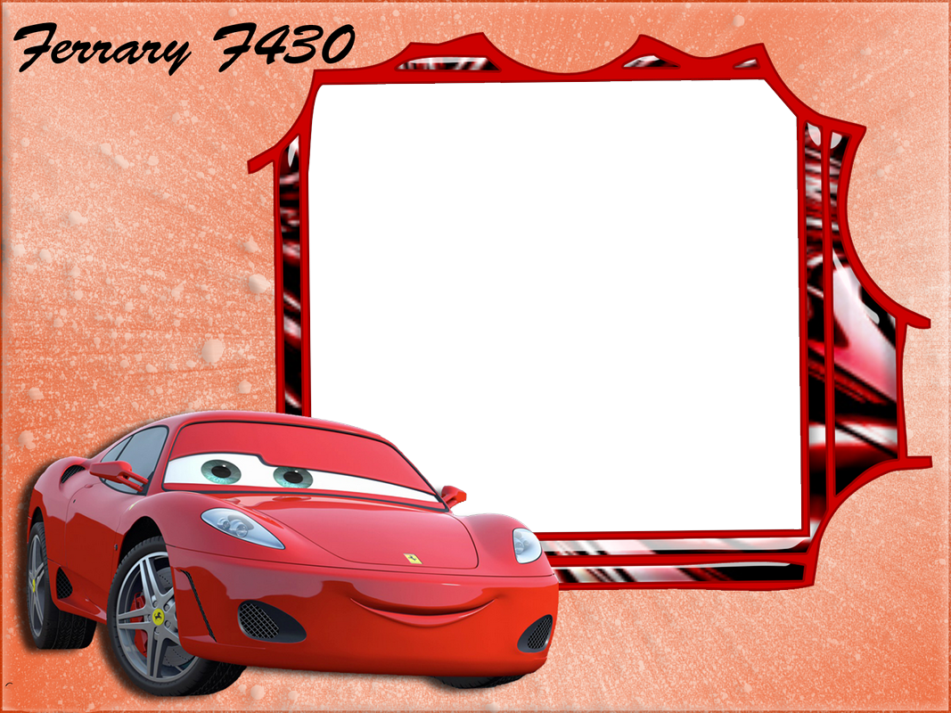Alegres Marcos para Fotos de Cars. Rayo Mcqueen. ~ Marcos Gratis para ...