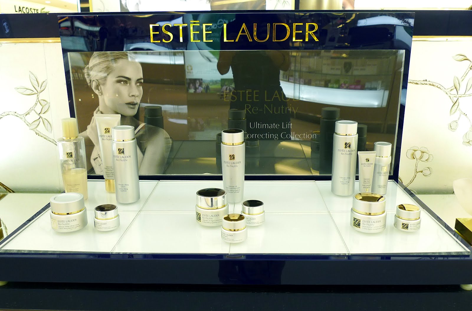 Estee Lauder's new counter at the Shangri-La Mall+New Double Wear line ...